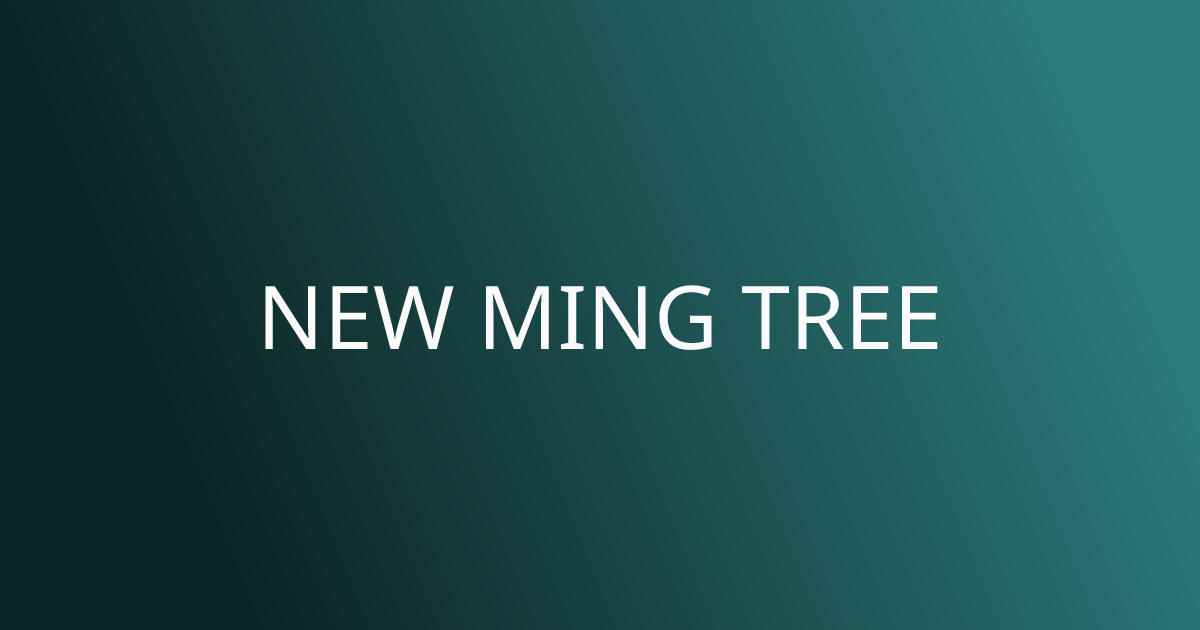 Order Authentic Chinese Online | NEW MING TREE - Pickup Available